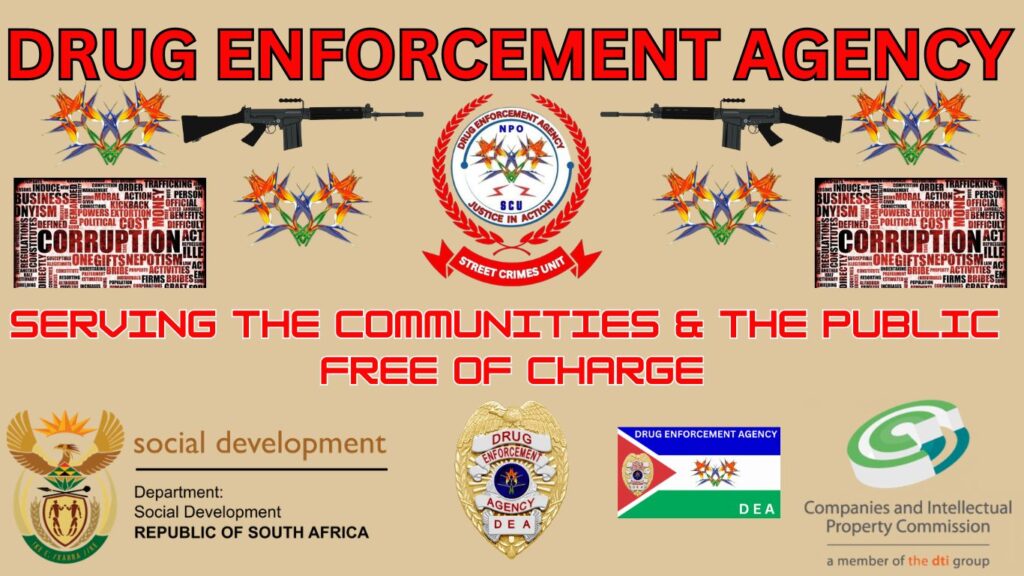 DEA (SCU) Home - DRUG ENFORCEMENT AGENCY [NPO] (DEA)